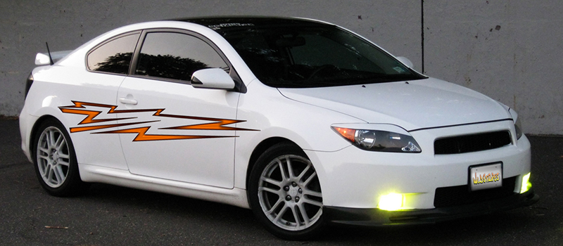 Xtreme Stripes- Lightning Bolt